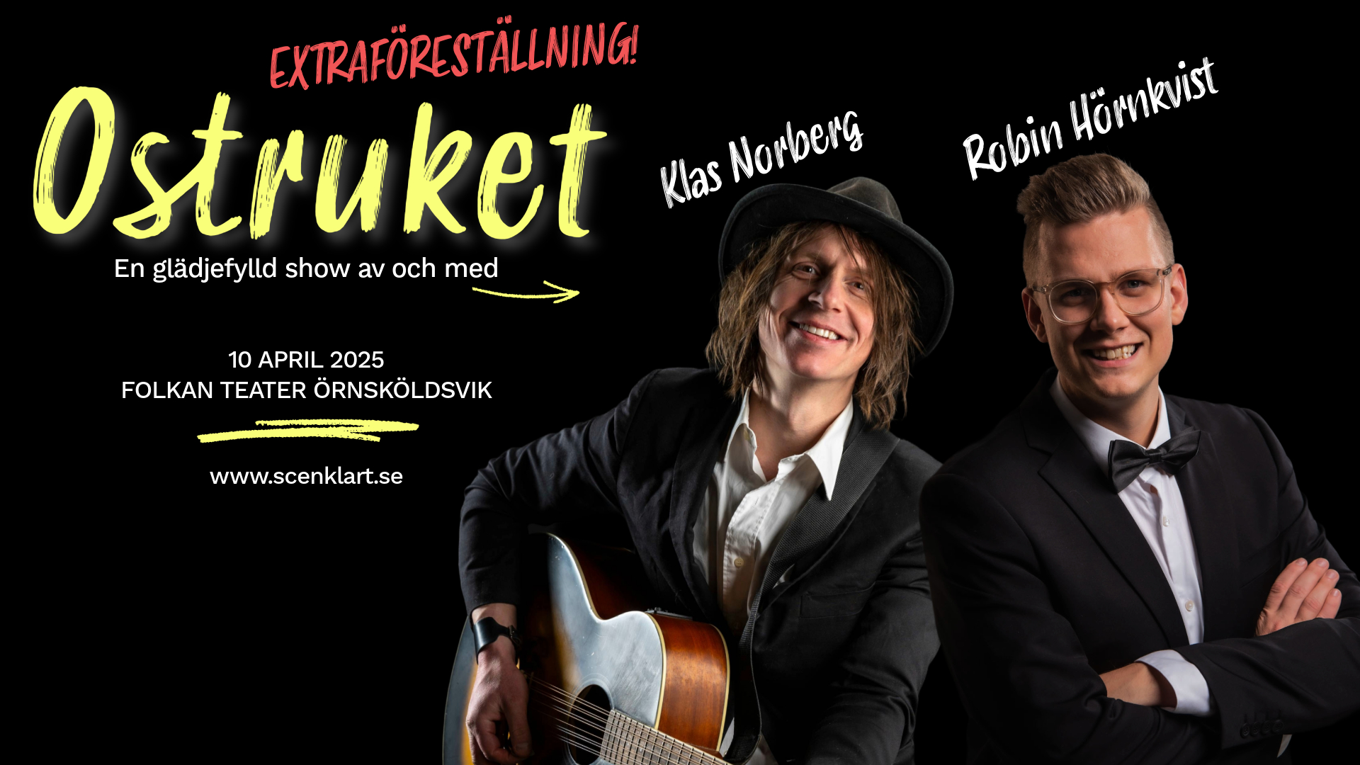 Ostruket Extra | 10 apr | Örnsköldsvik | Örnsköldsviks Riksteaterförening